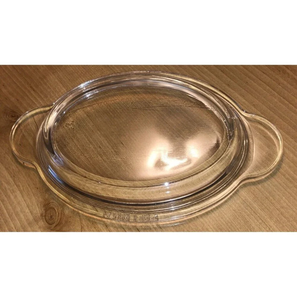 Pyrex | Kitchen | Vintage Pyrex Oval Glass Replacement Lid With Handles ...